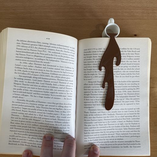 ☕ Coffee Cup Bookmark STL – Spilled Coffee Mug Bookmark 3D Print File ...