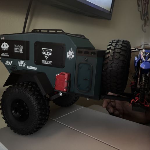 🚐 rc crawler trailer・3D Print with the Bambú A1 with AMS 3D printer・Cults