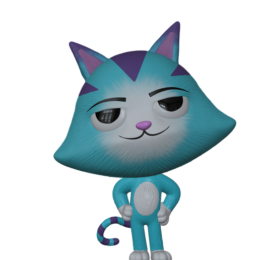 🐱 CatRat. GABBY'S DOLLHOUSE・ STL File for 3D printing・Cults