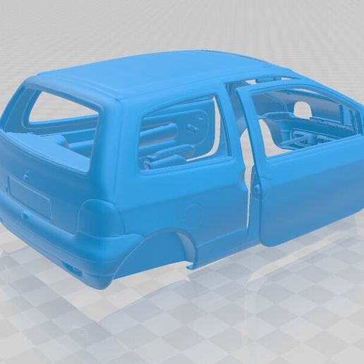 🚗 Renault Twingo 1993 – STL Body Car・ 3D File for 3D printing・Cults