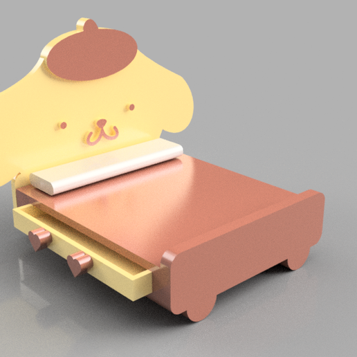 🪞 Pom Pom Purin camita・ 3MF File for 3D printing・Cults