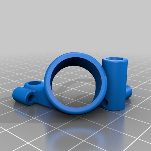Free 3D file neXus AXII Antenna Mount, 30mm w/Flipstick 📶 ・3D printable ...