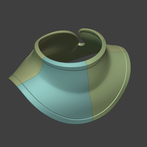 🩸 Demon Slayer Gorget・ STL File for 3D printing・Cults