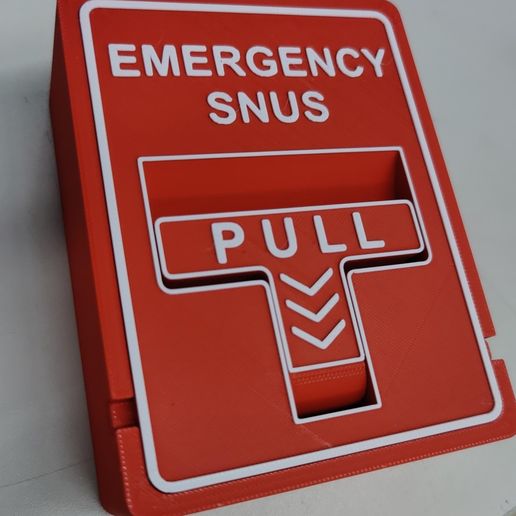 📦 Emergency Snus Box・ STL File for ・Cults