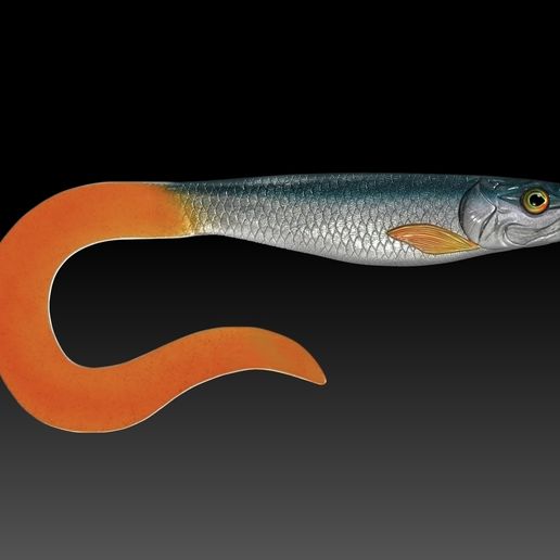 😡 Hybrid Angry Minnow Shad/twist softbait fishing lure and Easy ...