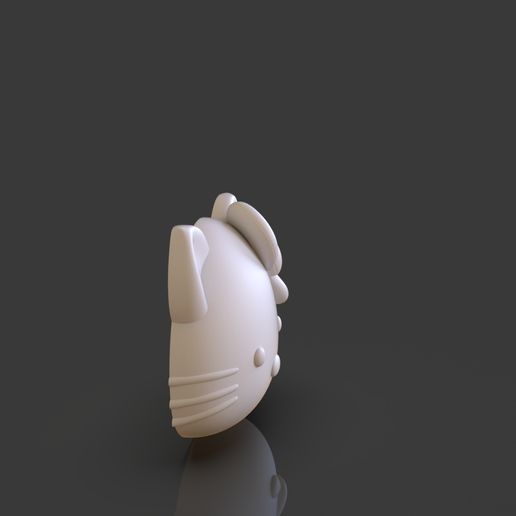 👋 Sanrio: Hello kitty head 01・Free STL File for 3D printing・Cults
