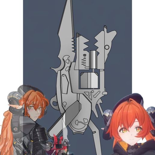 🔫 Orphie's Tail Weapon Accessories | Magus' Head | Zenless Zone Zero ...