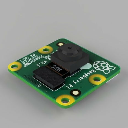 STL-Datei Raspberry Pi Camera Module v2.1 Model kostenlos・Design zum 3D ...