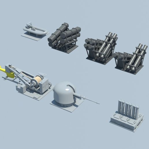 🛥️ Patrol boat of the Flyvefisken class・ 3D File for 3D printing・Cults