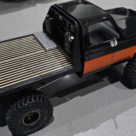 💭 Fms Fcx18 k10 Flatbed (2 Versions)・ STL File for 3D printing・Cults
