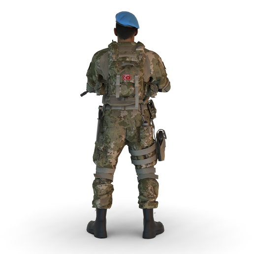 🧸 Blue Beret Turkish Commando | Turkish Land Forces | Turkish Armed ...