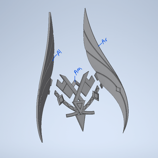 🎭 Genshin Impact - Nefer Head Accessories・ STL File for 3D printing・Cults