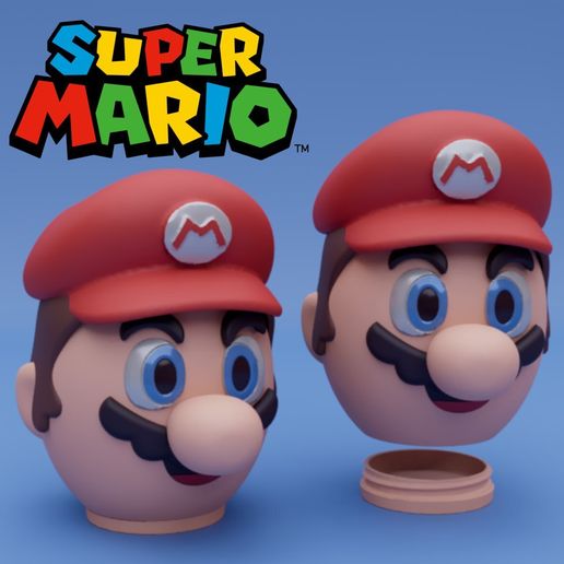 🥚 mario bross egg・ STL File for 3D printing・Cults