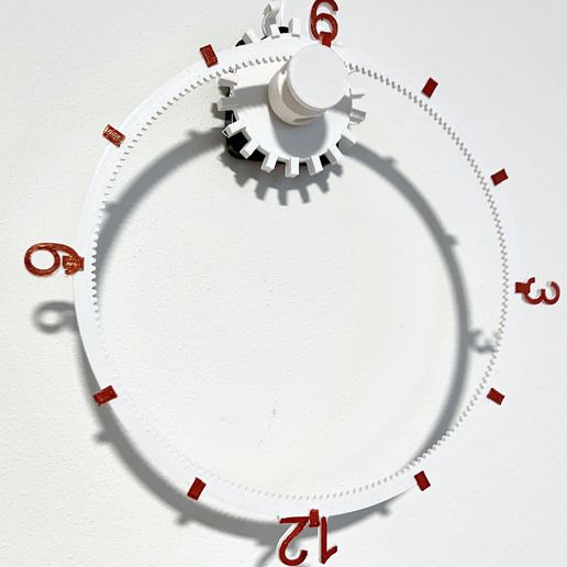 🕰️ Floating clock・Free STL File for 3D printing・Cults