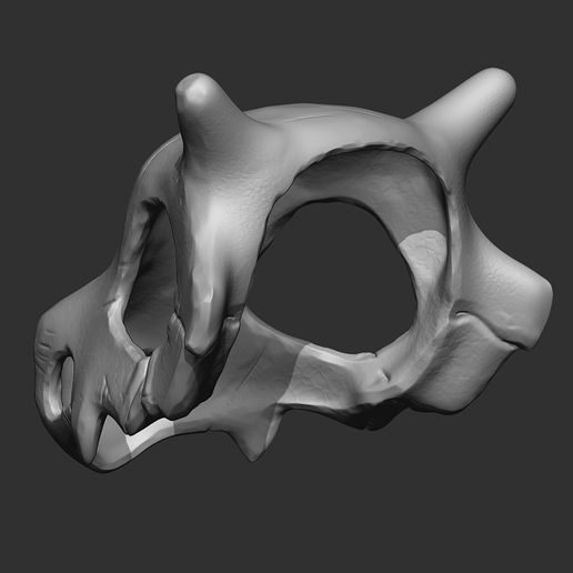 🐕 Cubone Dog Mask・ 3D File for ・Cults
