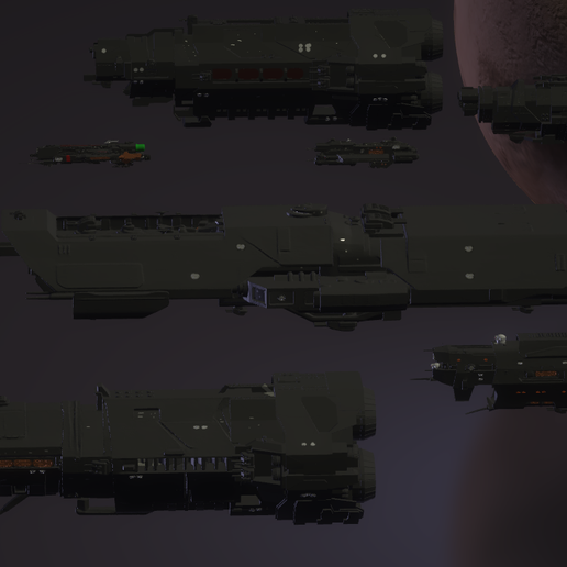😇 UNSC Spear-class Heavy Cruiser・Free STL File for 3D printing・Cults