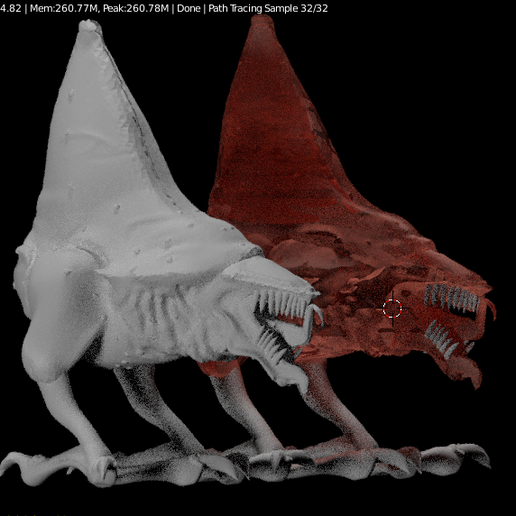 🐔 Basic Abyssal Chicken・Free 3D File for ・Cults