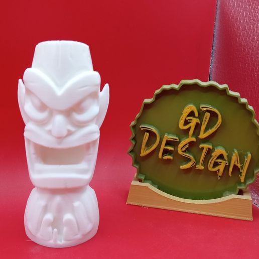 🍀 Tiki hei-tiki idol Polynesian good luck charm 3 Figures・ STL File for ...