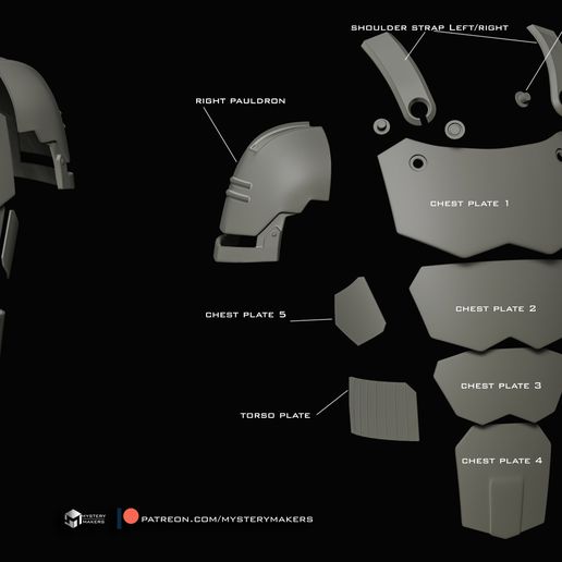 🏹 MM Bounty hunter armor・ 3D File for 3D printing・Cults
