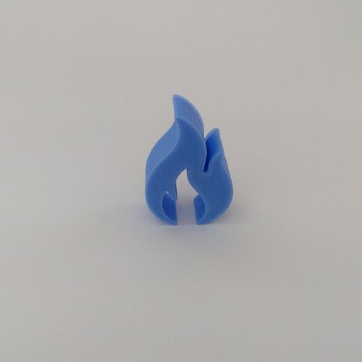 🔥 Fire Symbol Meeple Silhouette – 3D Printable Game Token・ STL File for ...