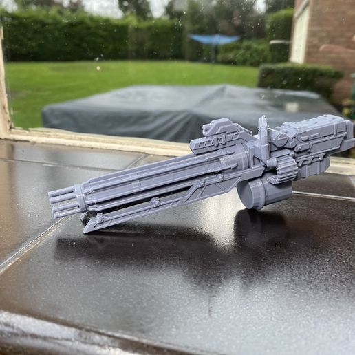 🔫 TITANFULL 2 Legion GUN Predator Cannon・Free STL File for ・Cults