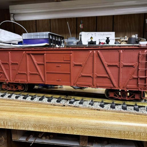 🌆 PRR X-23 boxcar G-scale・ STL File for 3D printing・Cults