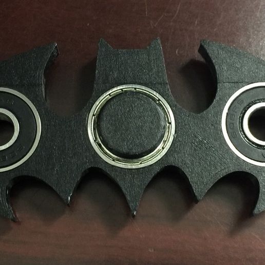 👌 Batman Fidget Spinner (Level)・Free 3D File for ・Cults