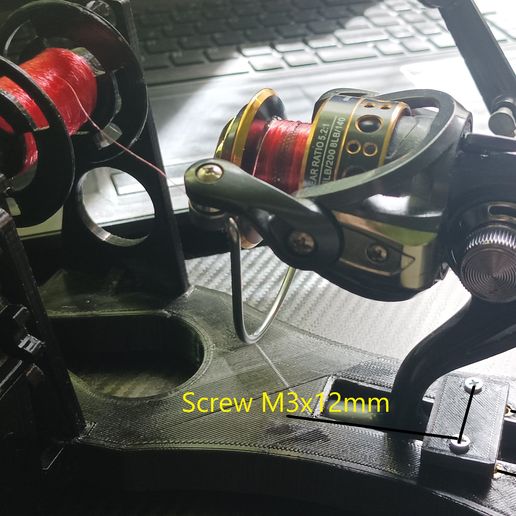 🎣 Fishing line rewinder・ 3D File for 3D printing・Cults
