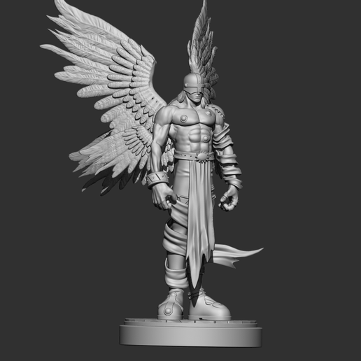 🐉 Angemon fanart・ 3D File for ・Cults