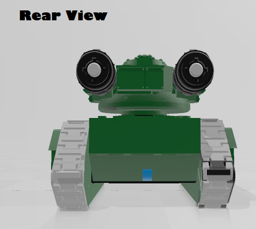 🪖 Custom Flak Tank for 7 Inch Space Marines・Free STL File for ・Cults