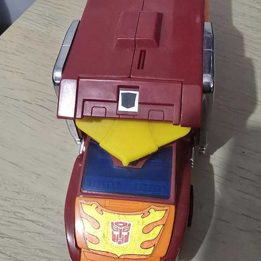 🤖 G1 Transformers Rodimus Rear Wing・ STL File for 3D printing・Cults