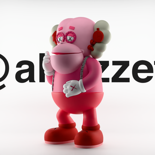 🎨 Kaws Franken Berry・ STL File for 3D printing・Cults