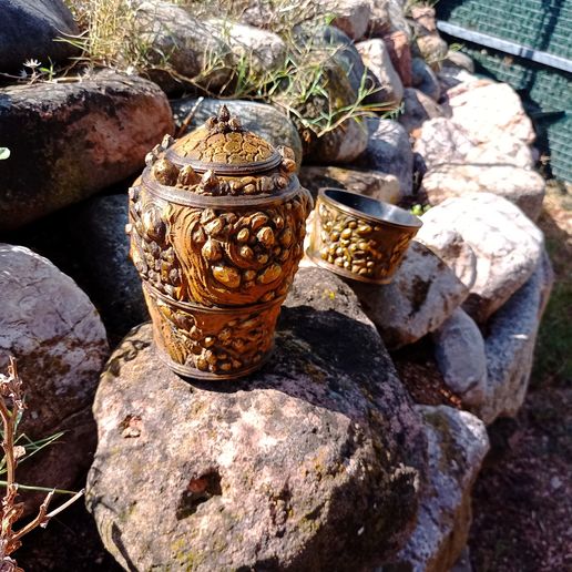 STL file Earth jar and earth flower pot 🌍 ・3D printable model to ...