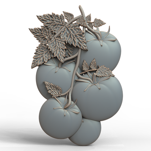 📁 3D Model STL File for CNC Router Laser & 3D Printer 3054. TOMATO・文件用于 ...