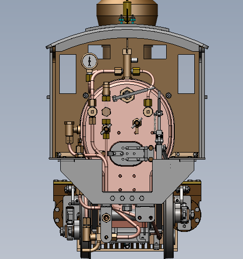 😤 LBSC's Virginia 440 live steam locomotive train loco・ STL File for 3D ...