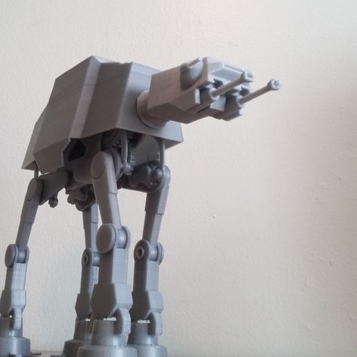 ⭐ Motorized Star Wars AT-AT・Free 3D File for ・Cults