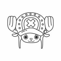 🗡️ Chopper One Piece WallArt・Fichier STL pour Impression 3D・Cults