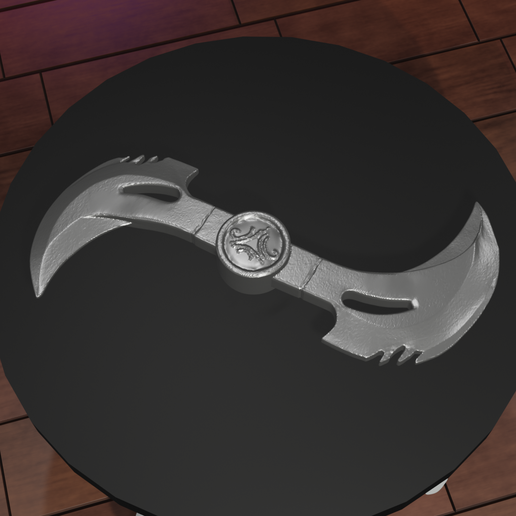 🎭 Blade's Glaive Wesley Snipes・ STL File for 3D printing・Cults