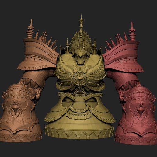 🦸 Alexander - Final Fantasy VII Rebirth・Free 3D File for 3D printing・Cults