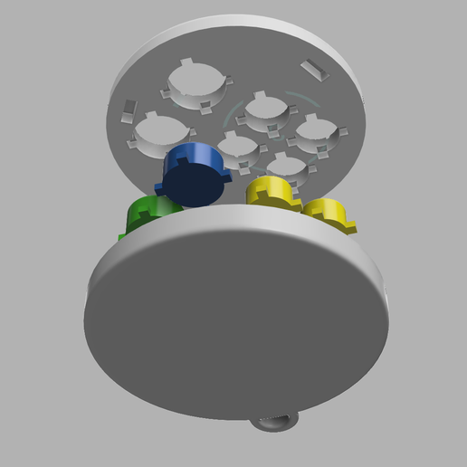 👌 Retro N64 Controller Clicker Fidget・ STL File for 3D printing・Cults