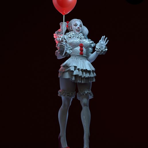 🤡 IT_Joker CHARACTER BY ESM・ 3D File for 3D printing・Cults