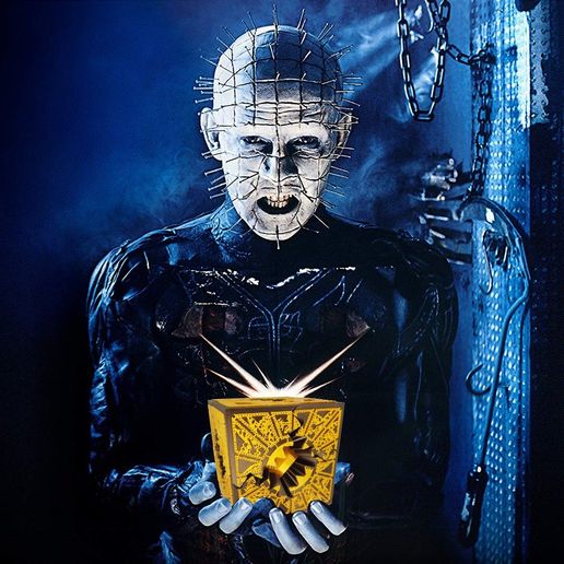 ⚙️ Hellraiser Cube Gear - Multi Color Edition・Free STL File for ・Cults