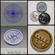 🪙 Ready Player One - EXTRA LIFE Coin Cap・Free STL File for ・Cults