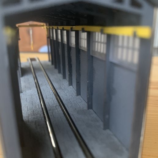 🛤️ RAILWAY SHED 1/160, SCALE N・Free STL File for 3D printing and CNC ...