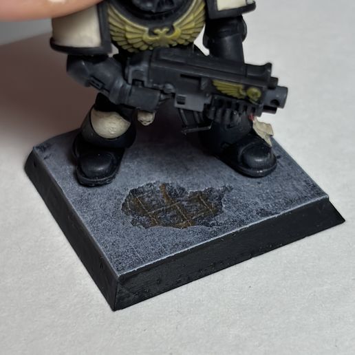 🟪 Square and Rectangle Bases Set – Concrete 41 Texture (20–150mm ...