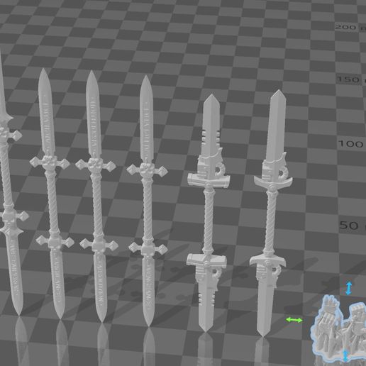 ⚔ GK Glaives・Free STL File for 3D printing・Cults