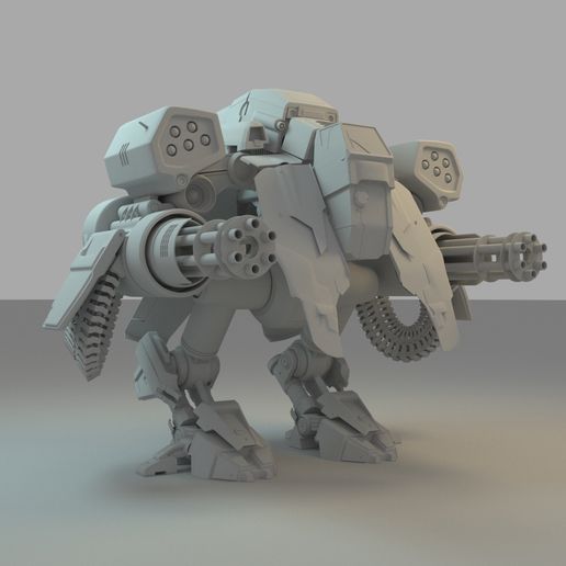 🤖 Viking - Terran Mech Unit・ OBJ File for ・Cults