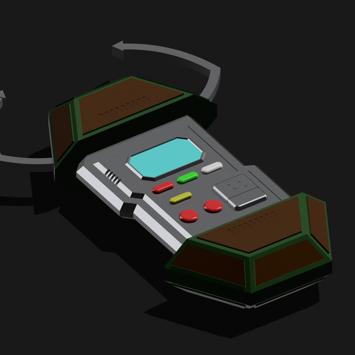 👽 TMNT communicator・ STL File for 3D printing・Cults