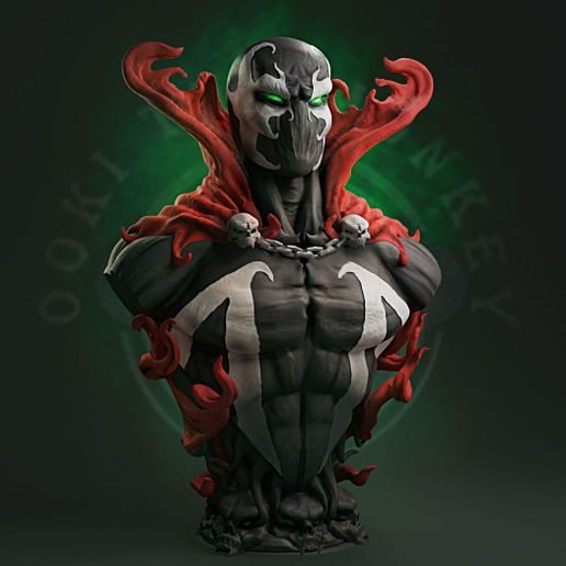 STL file Spawn Bust 3D Printable Model 👤 ・3D printer design to download ...