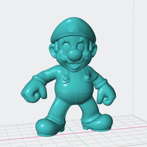 👾 Super Mario in Pose・ STL File for 3D printing・Cults